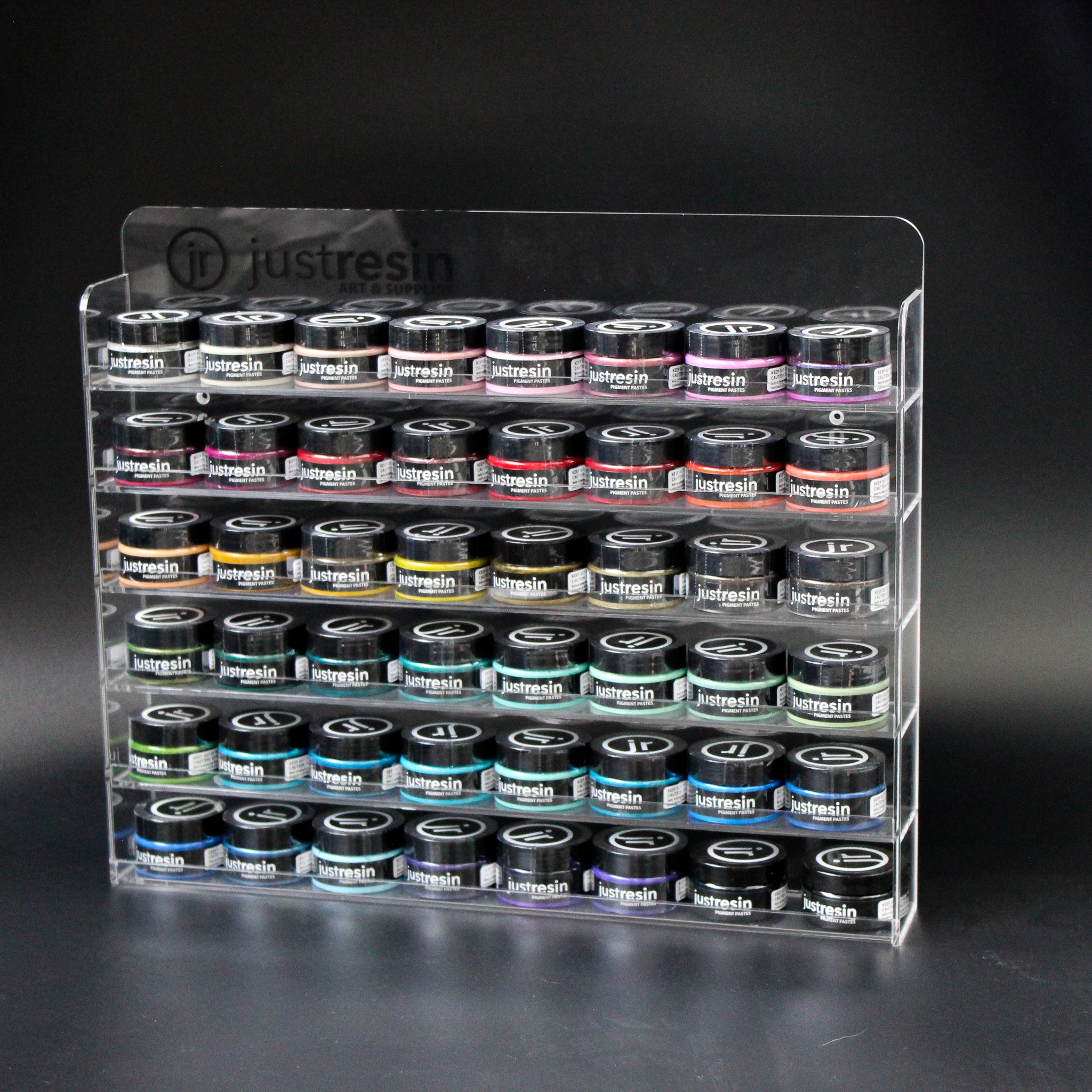 Acrylic Pigment Storage Rack – Wall Mountable Shelf