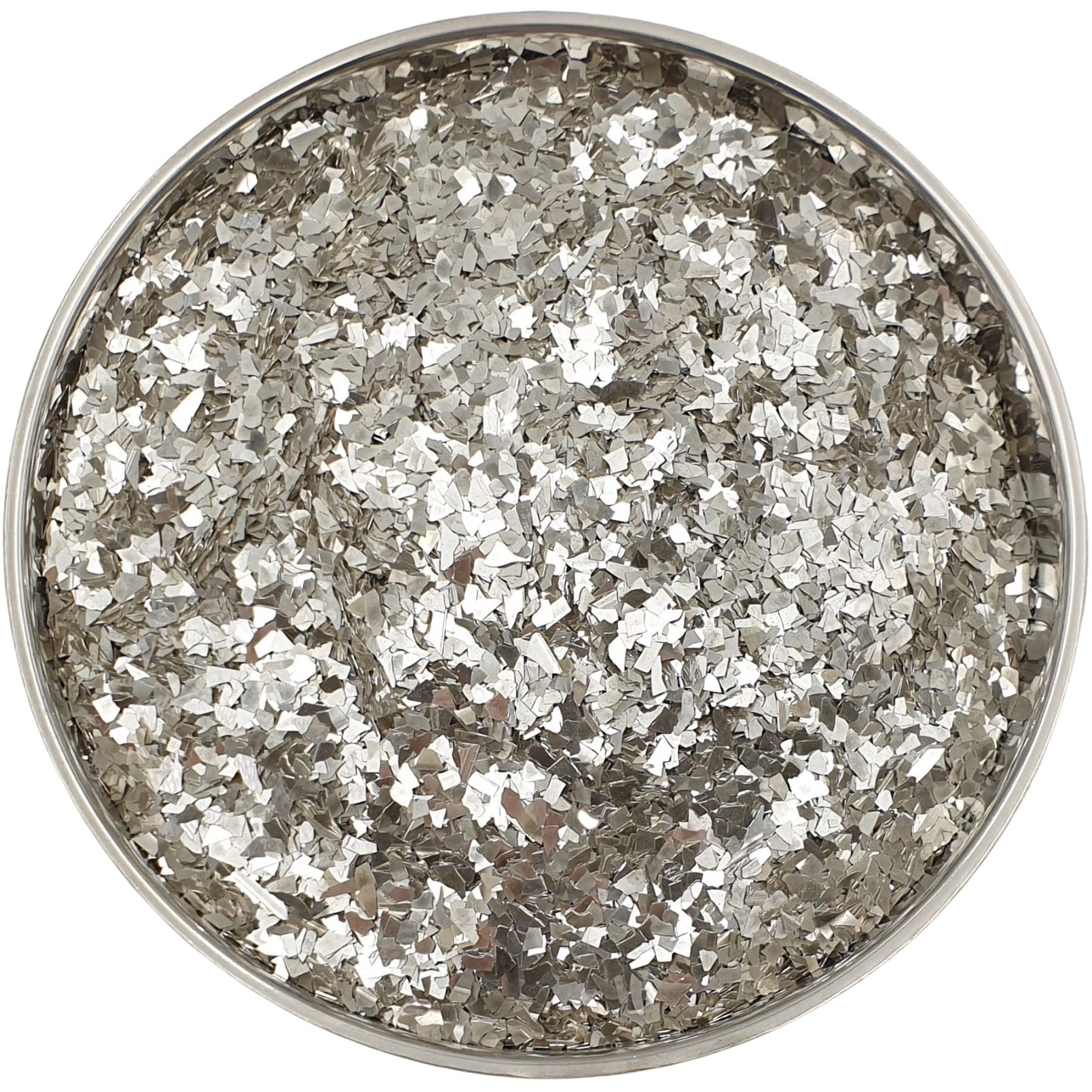 Silver - Glass Glitter - Super Shard