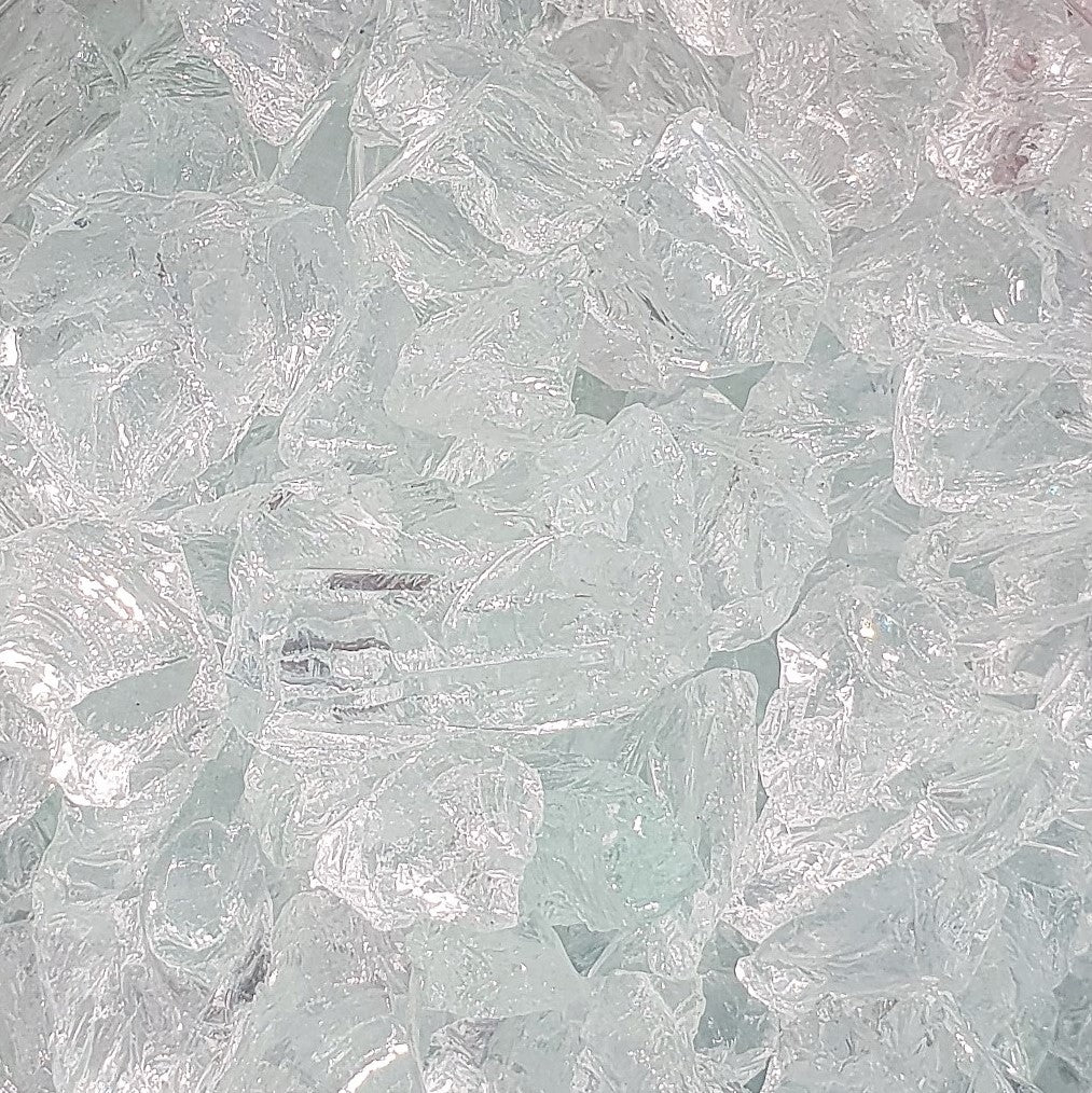 Clear Glass Fragments 250gm